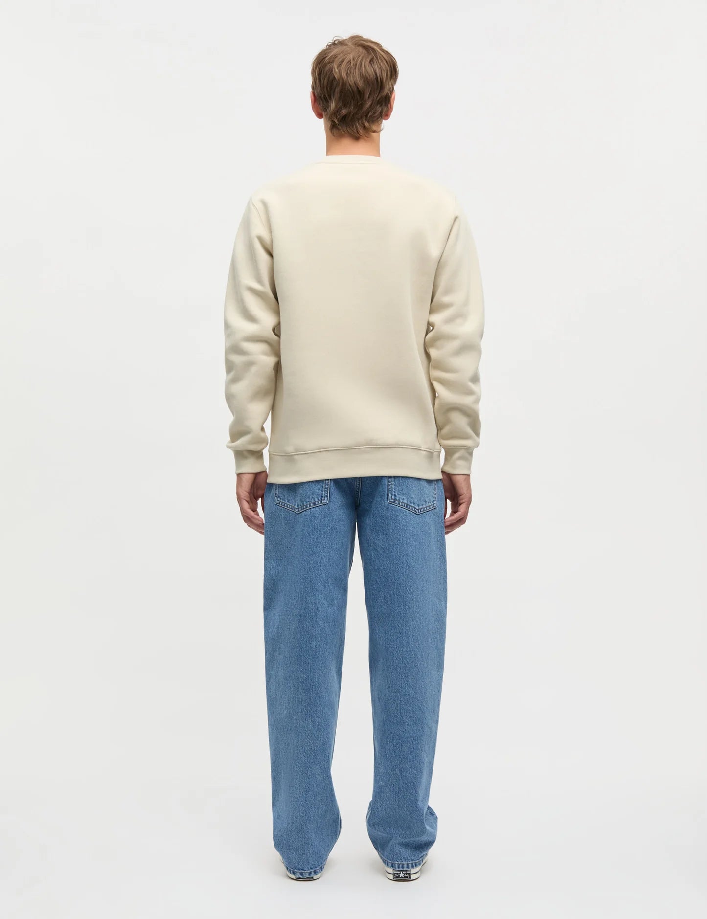 Mads Nørgaard M Standard Crew Logo Sweat FAV Castle Wall