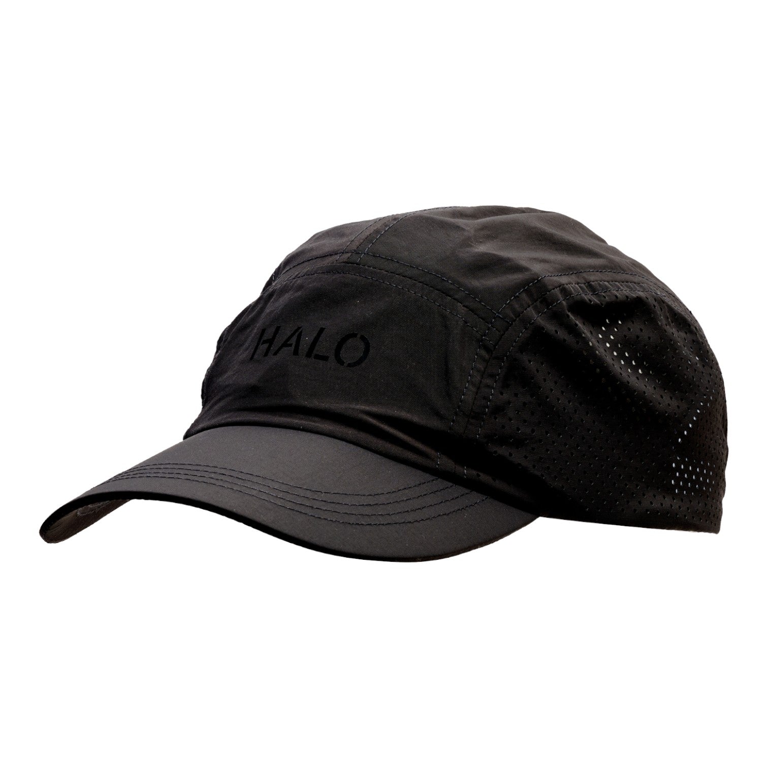 Halo Nylon Lightweight Cap Raven