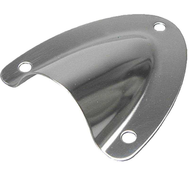 Ventilationsskjold Rund, Rustfri Fås i 2 størrelser.