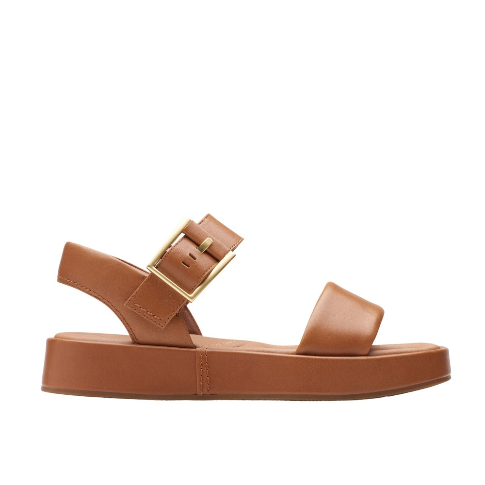 Clarks W Alda Strap D Leather Tan