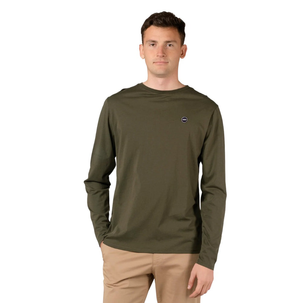 Klitmøller M Linus LS T-Shirt Olive