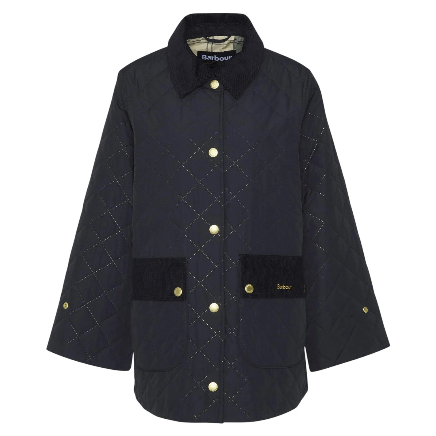 Barbour W Corinne Quilt Black