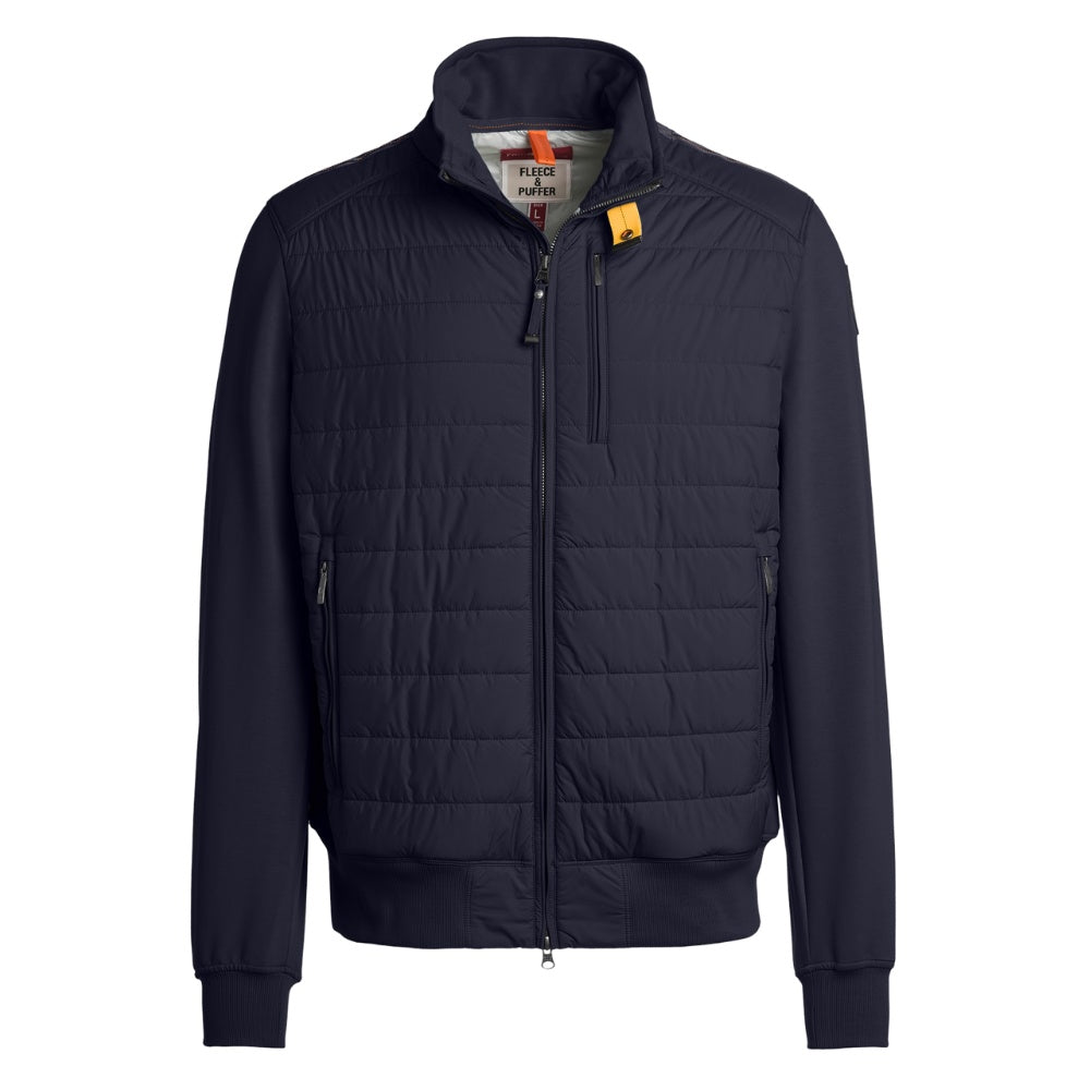 Parajumpers M Elliot Fleece Nylon Dun Jakke Blue Navy
