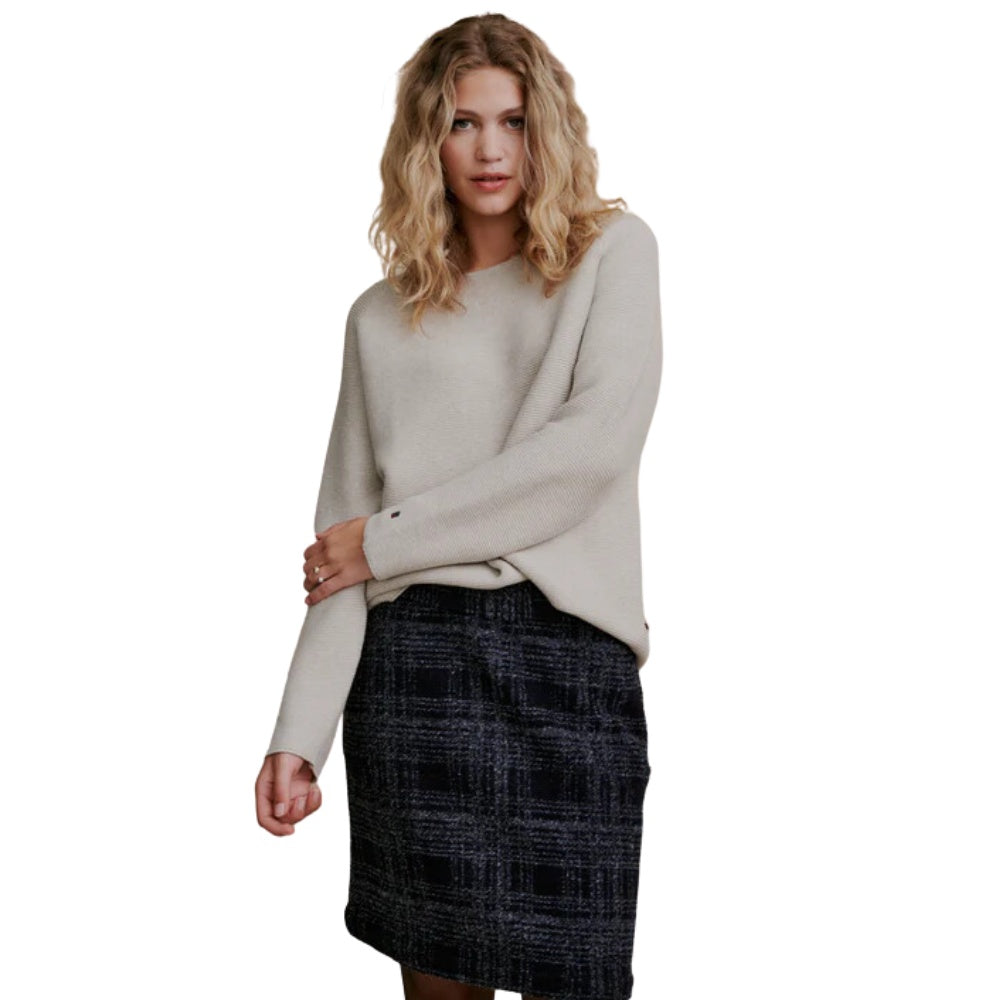 Redgreen W Julia Knit Ecru Melange