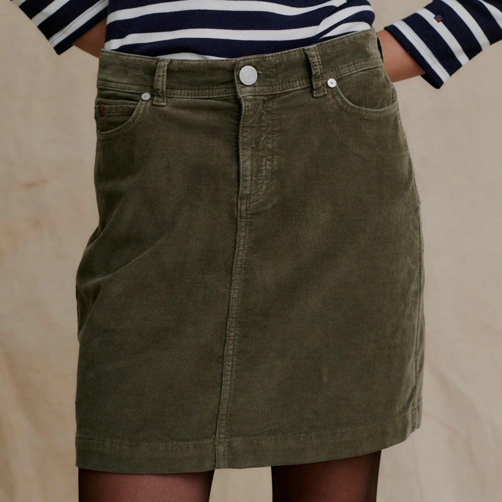 Redgreen W Nicoline Skirt Olive Green