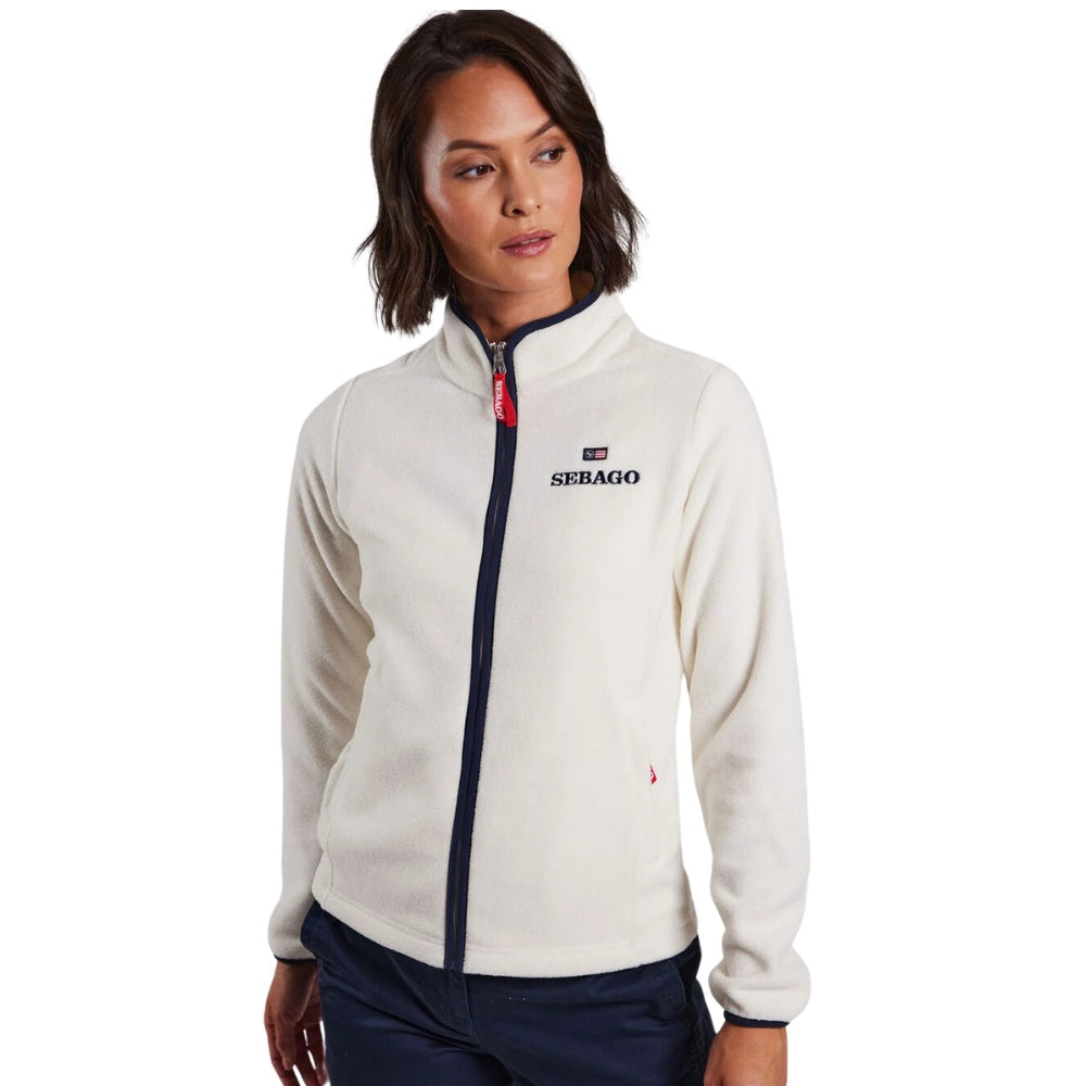 Sebago W Fleece Jacket White