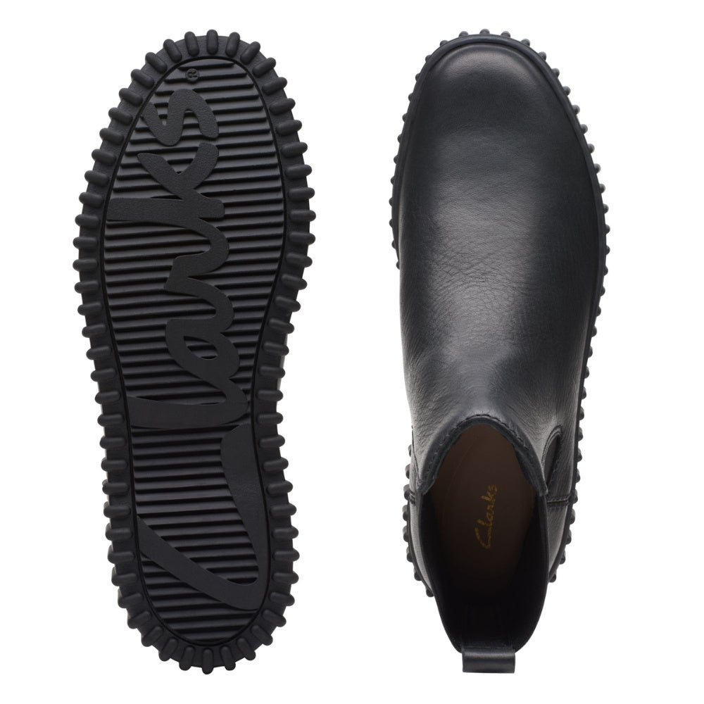 Clarks W Torhill Maple Ankelstøvler Black Leather