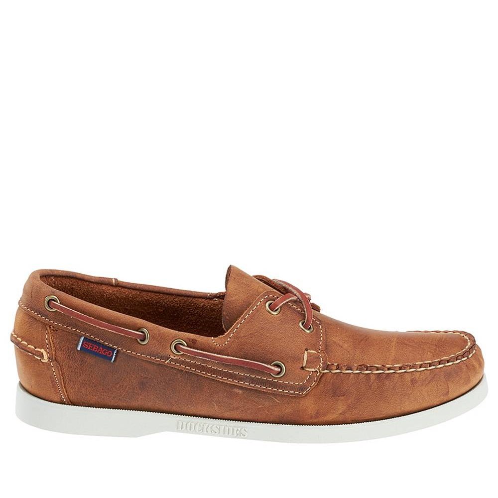 Sebago W Crazy Docksides Sejlersko Brown Tan