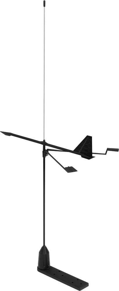 Shakespeare Hawk antenne med vindindikator