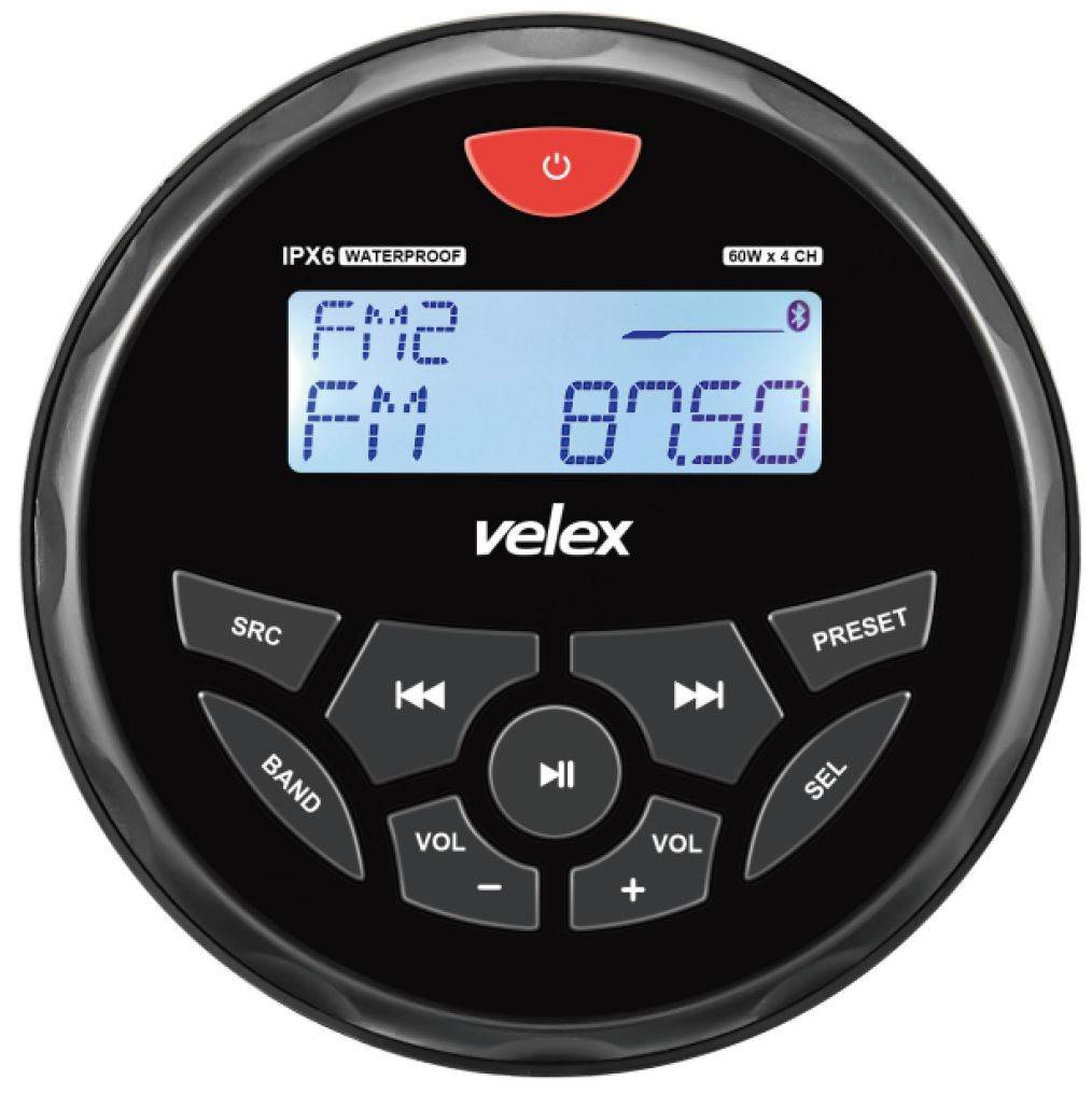 Marine stereo radio Velex
