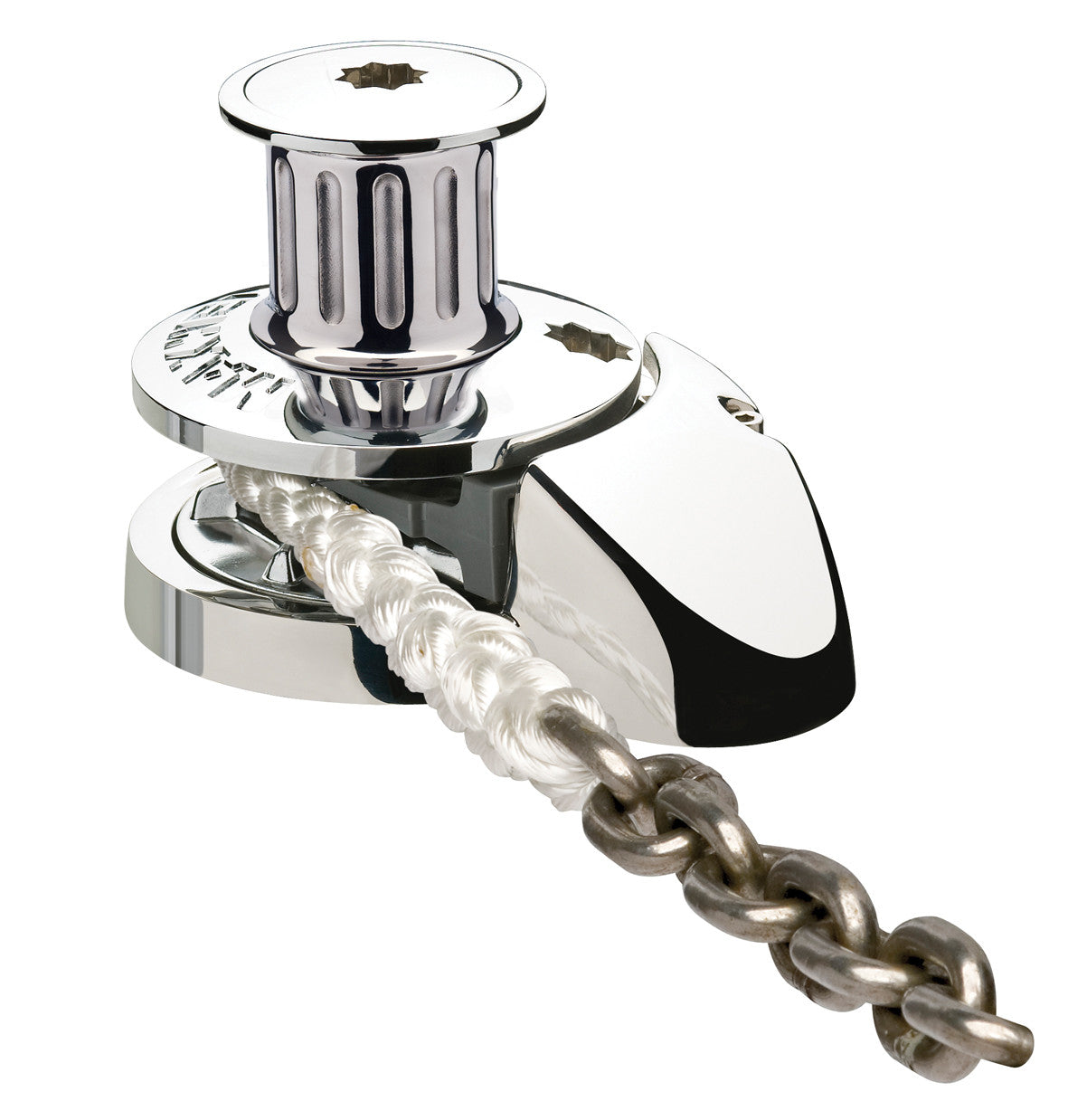 Maxwell Ankerspil RC8-6 med Capstan, 6 mm kæde, Motor 600W, 12V - Til