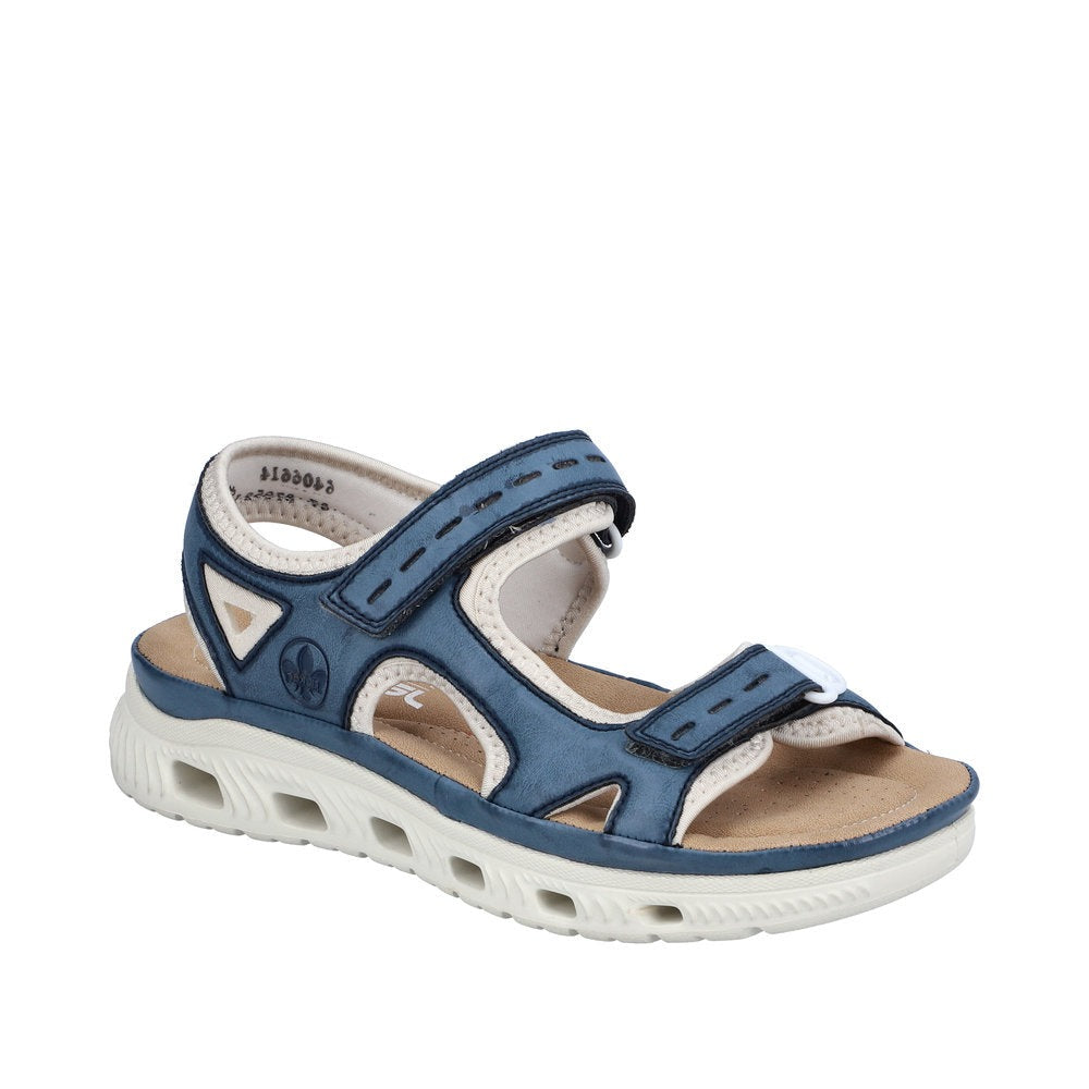 Rieker W Sandal Blå Kombi
