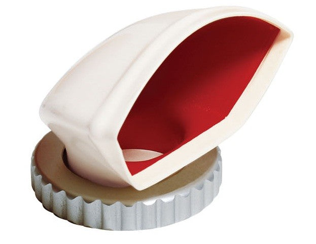 VETUS dorade ventilator DONALD 2, 75 mm, hvid PVC, rød indre