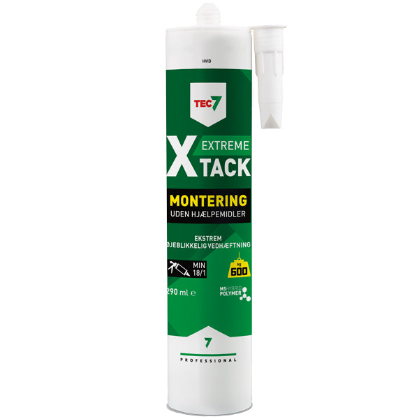 Tec7 X Tack Konstruktionslim Hvid, 290 ml