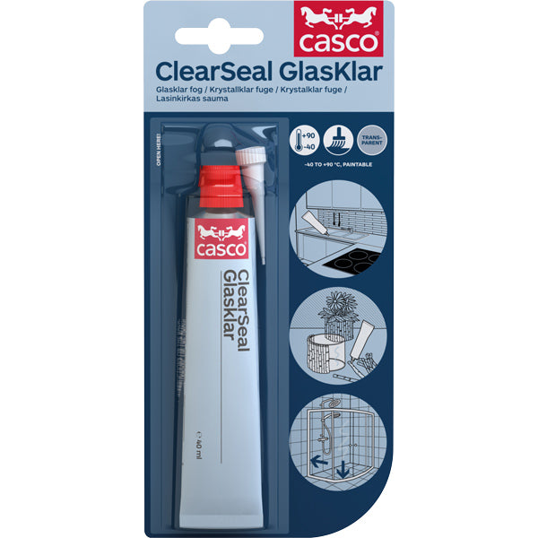 Casco Glasklar Lim, 40ml Tube