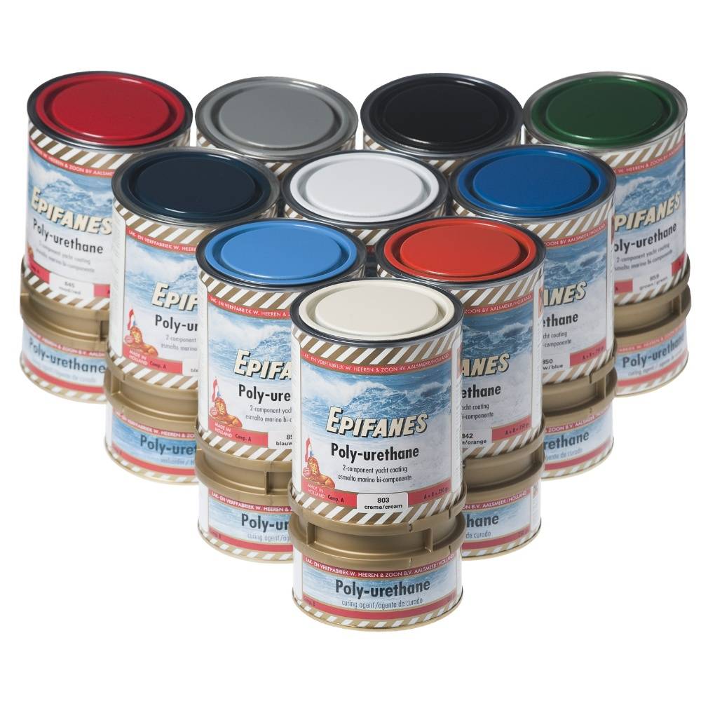 Epifanes Polyurethane, 2 komponent maling 750 gr. Hvid - no 800
